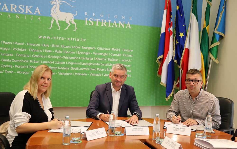 Attraverso il progetto „Dal mare a Buie“ la Regione Istriana incoraggia ...